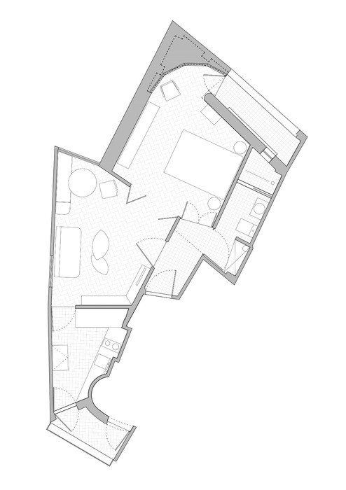 Amenajare interioară apartament S :: PROTOTIP9 ARHITECTURA